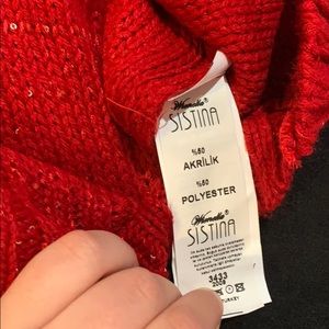 Sweaters | New Red Sparkly Sweater | Poshmark
